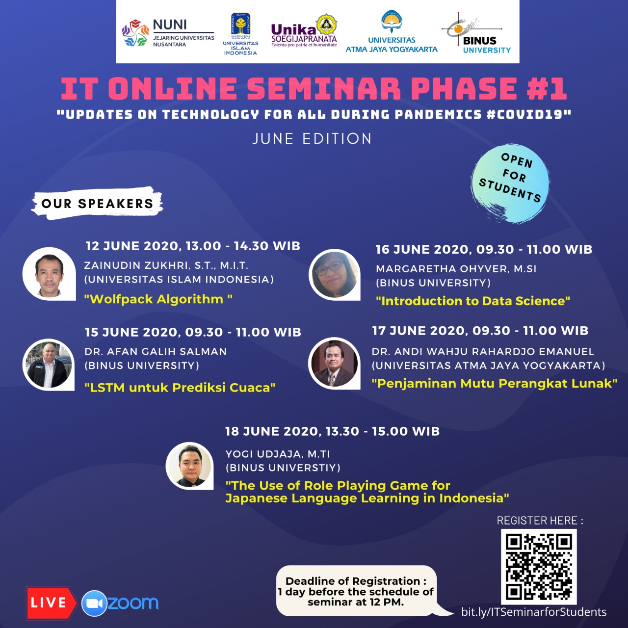 Seminar BINUS to Mhs NUNI Introduction to Data Science | BINUS UNIVERSITY