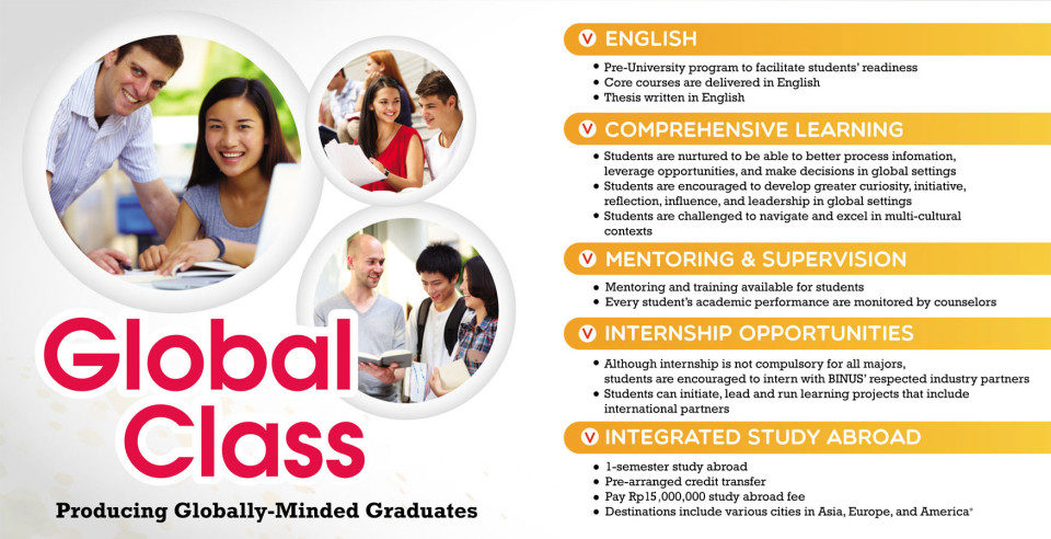 Global Class BINUS UNIVERSITY Siap Bentuk Lulusan Hubungan ...