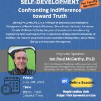 International Self-Development - Confronting Indifference Toward Truth | Webinar