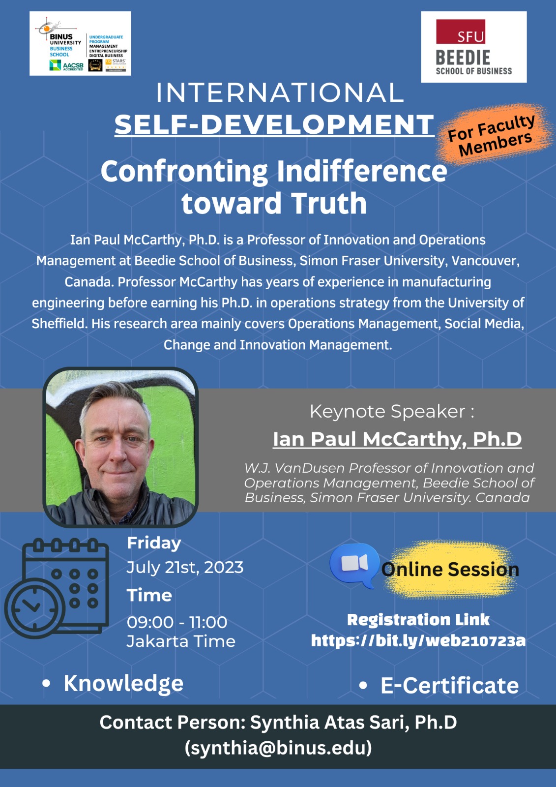 International Self-Development - Confronting Indifference Toward Truth ...