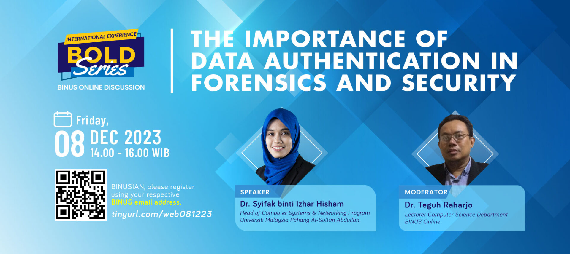 BOLD Series IE: The Importance of Data Authentication in Forensics and Security | Webinar