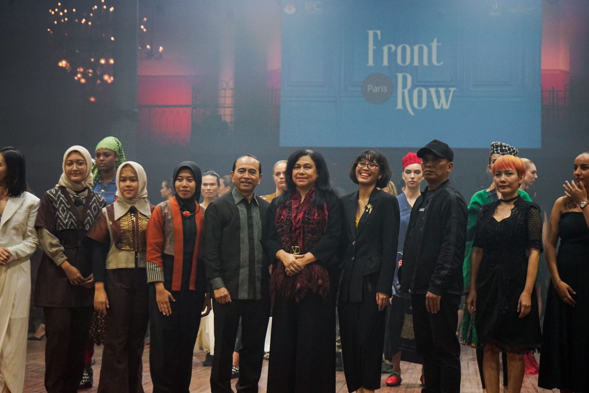 Semarak Kreativitas Mahasiswa Fashion BINUS University di Front Row Paris 2024