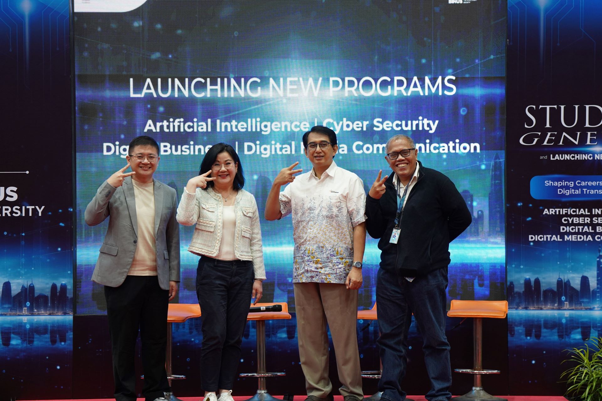 BINUS UNIVERSITY Buka Program AI dan Cyber Security di BINUS @Alam Sutera