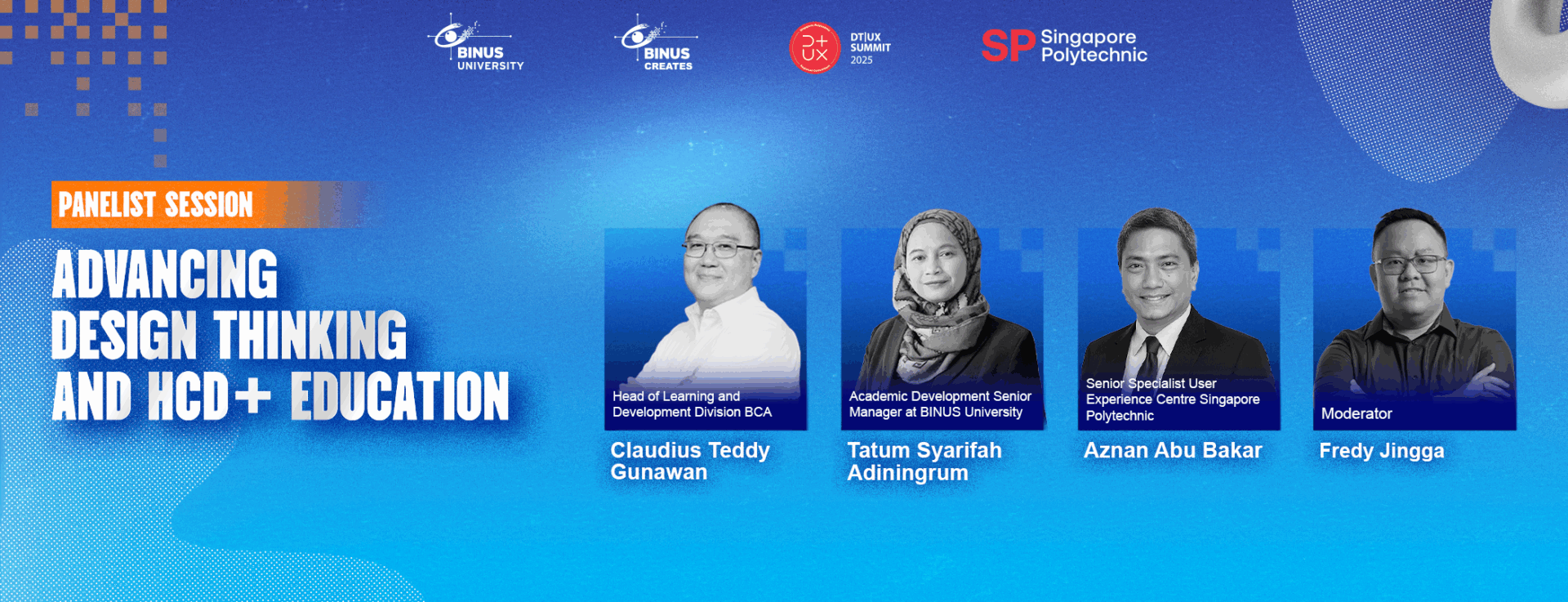 Panel Discussion 2: Advancing Design Thinking and HCD+ Education | DT ...